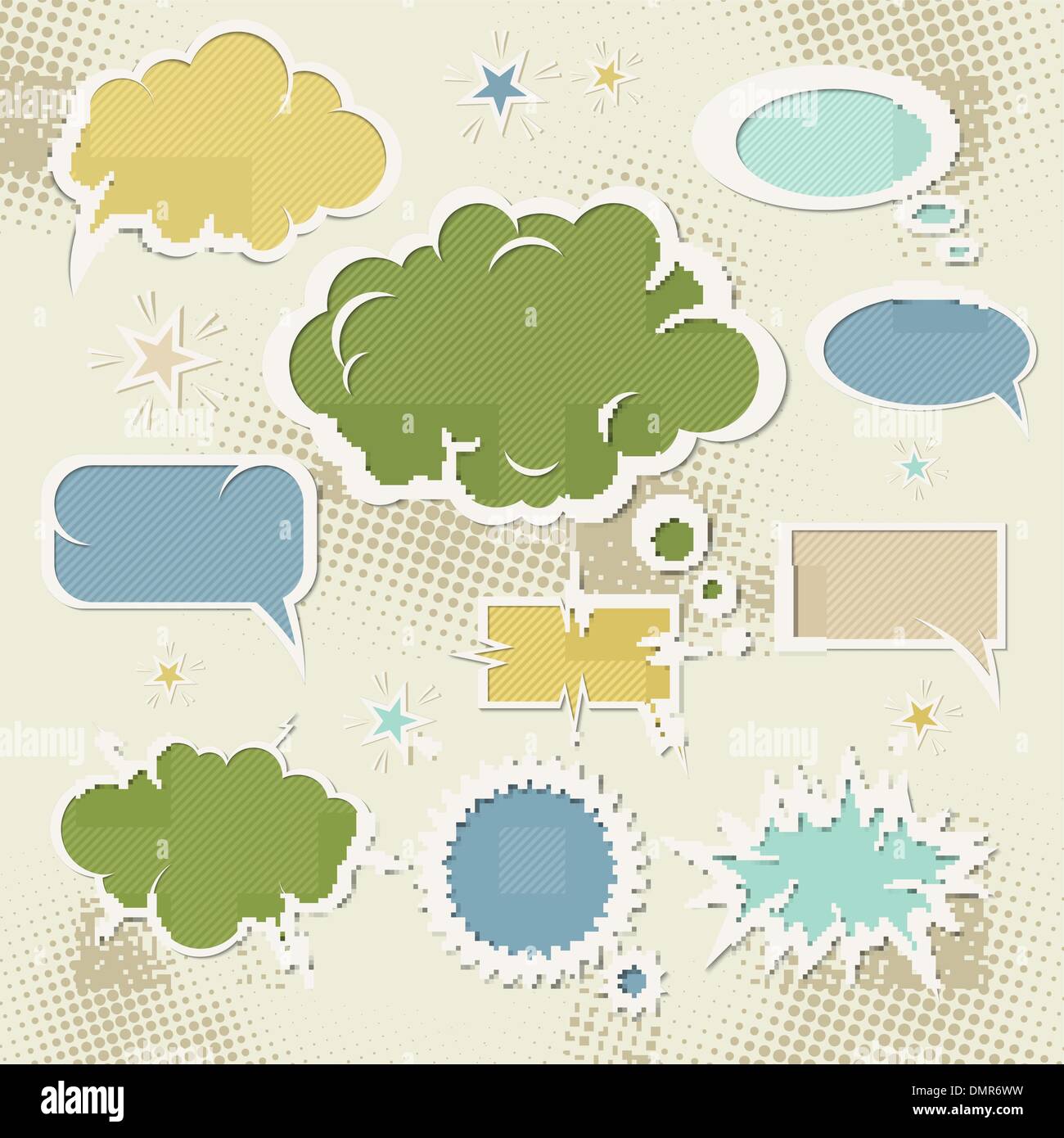 Leader speech art Stock Vector Images - Alamy