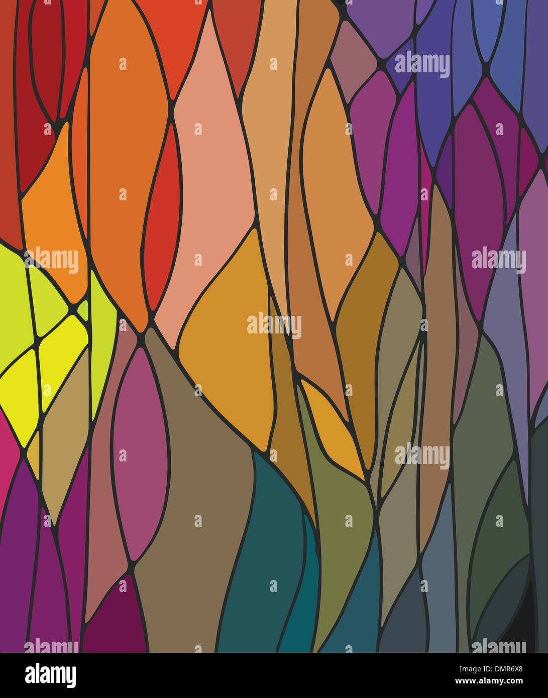 Stained Glass Window Stock Vector Image & Art - Alamy