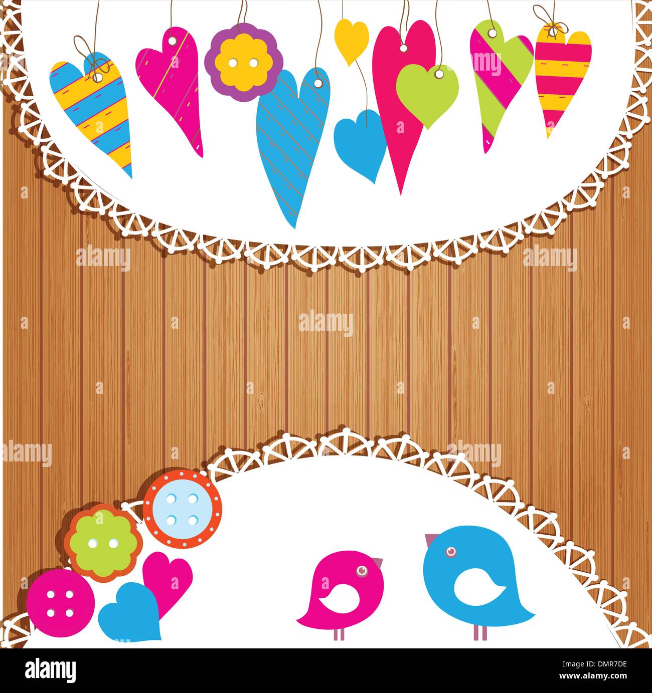 Tinsel garlands Stock Vector Images - Alamy