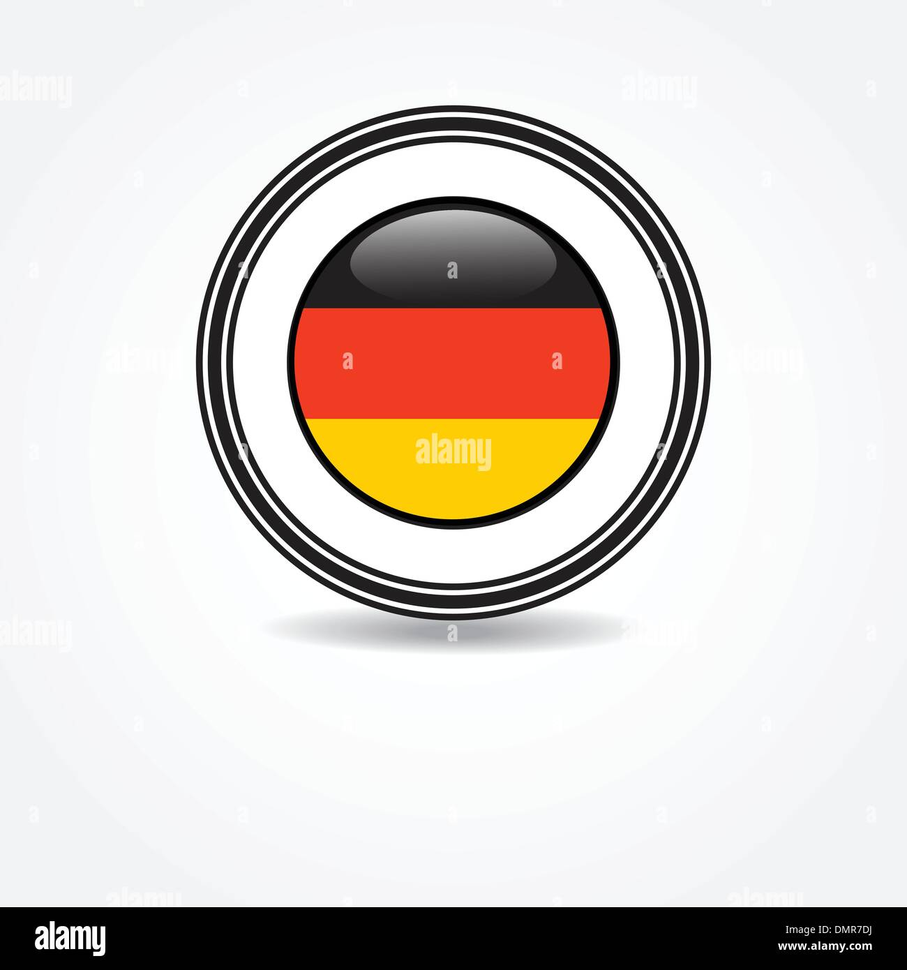 Flag in country label Stock Vector Images - Alamy