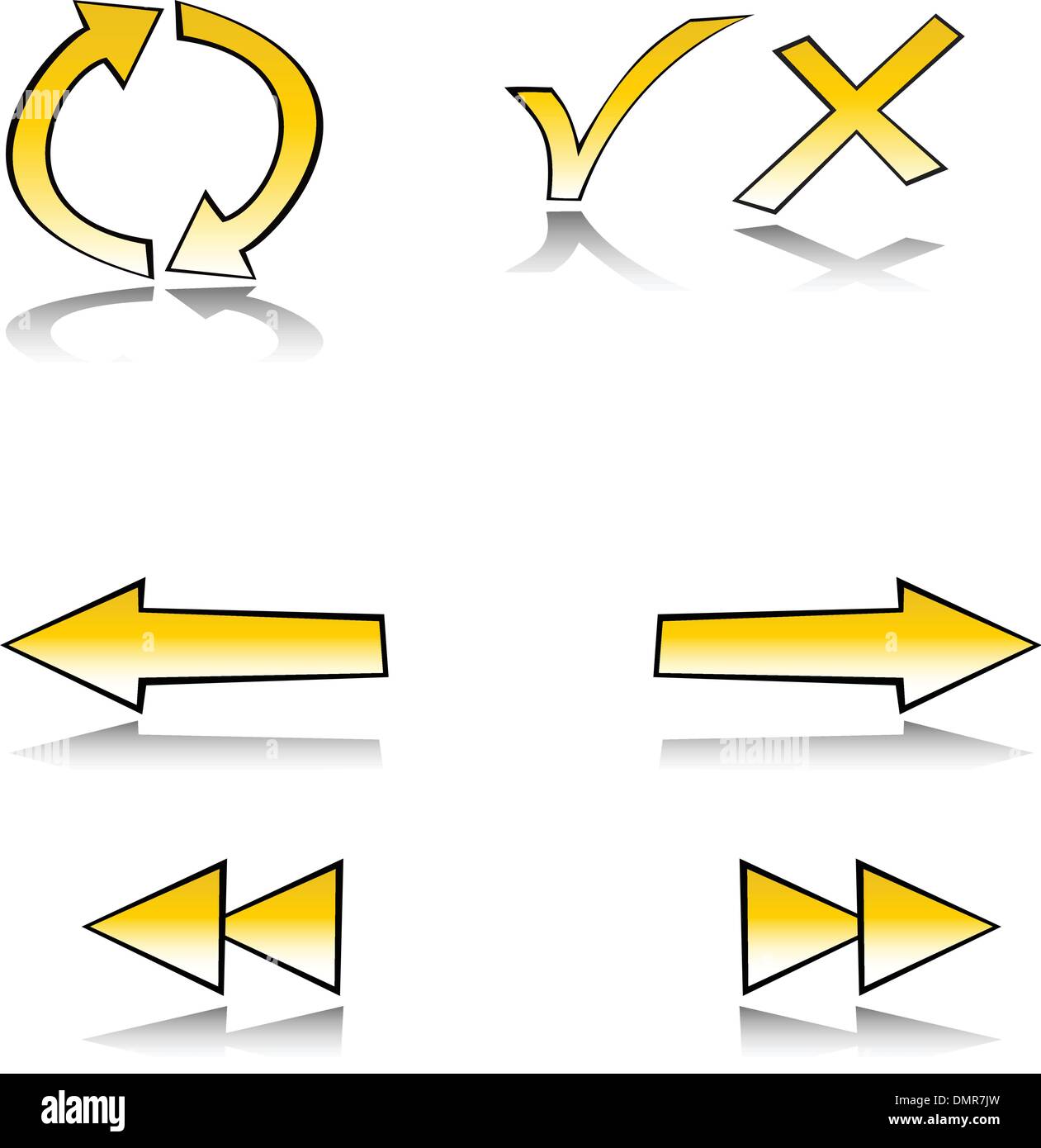 web symbol set Stock Vector Image & Art - Alamy