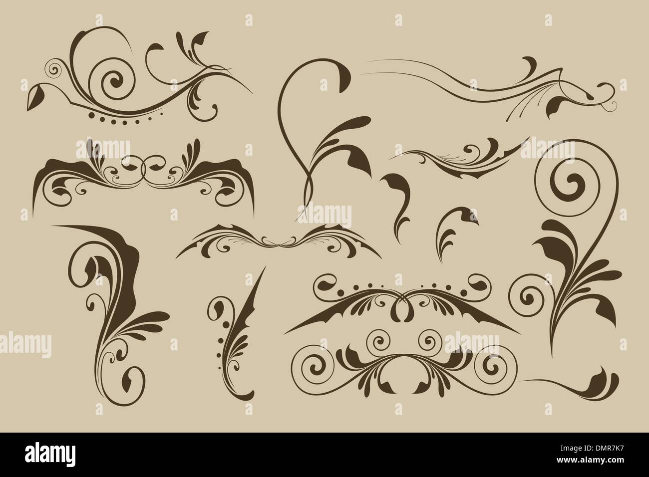 Set of vector patterns for design Stock Vector Image & Art - Alamy