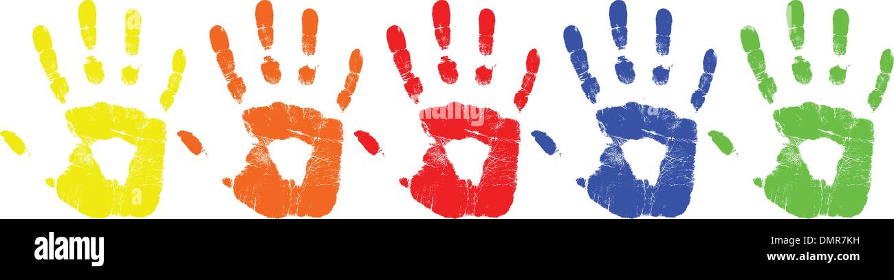 vector color hand Stock Vector Image & Art - Alamy