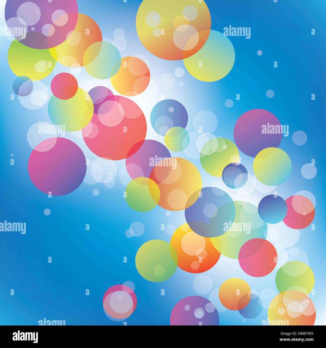Blue circle background design website Stock Vector Images - Alamy