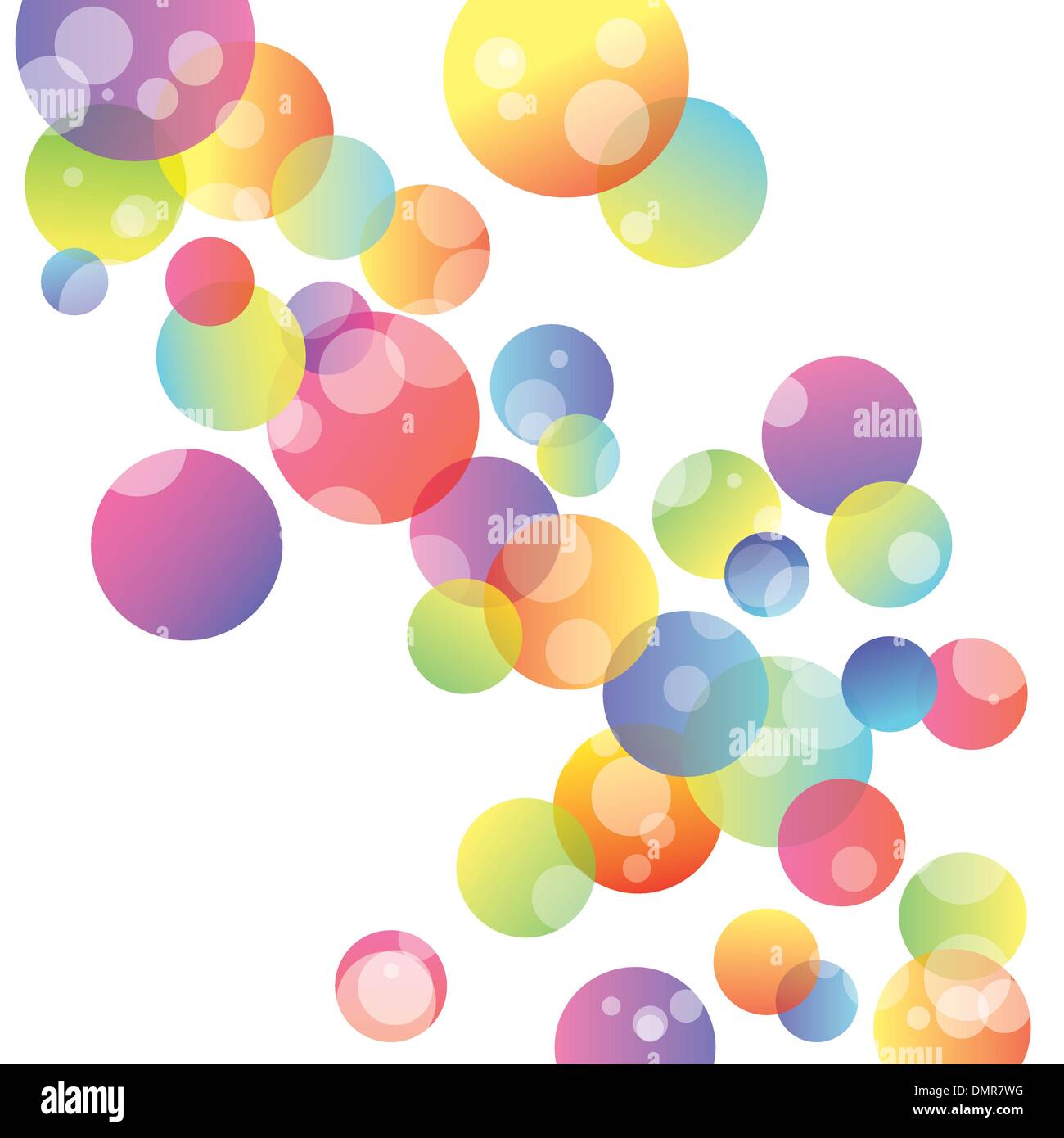 Abstract colorful circle on white background Stock Vector Image & Art ...
