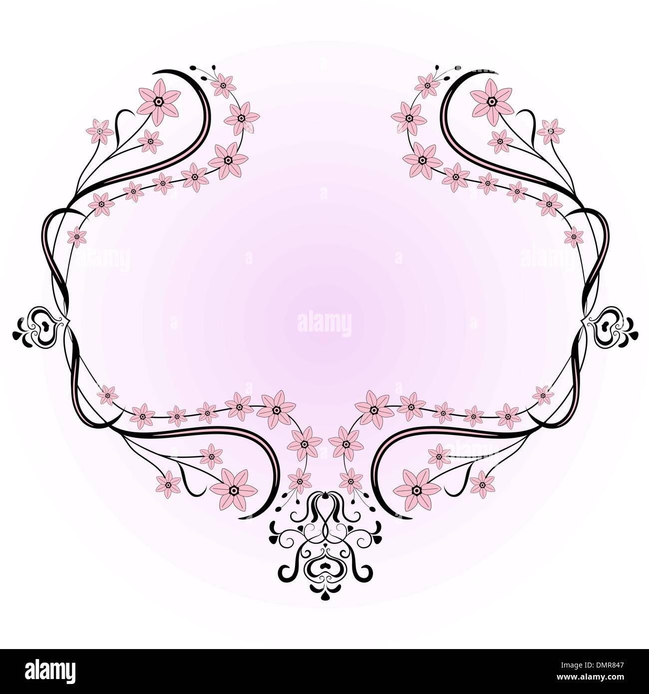 Gentle vintage frame Stock Vector Image & Art - Alamy