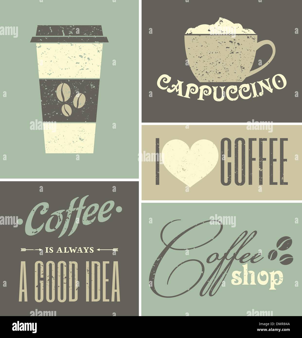 Always coffee Stock Vector Images - Alamy