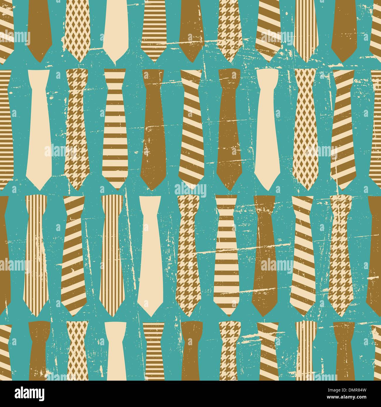 Vintage Ties Pattern Stock Vector Image & Art - Alamy