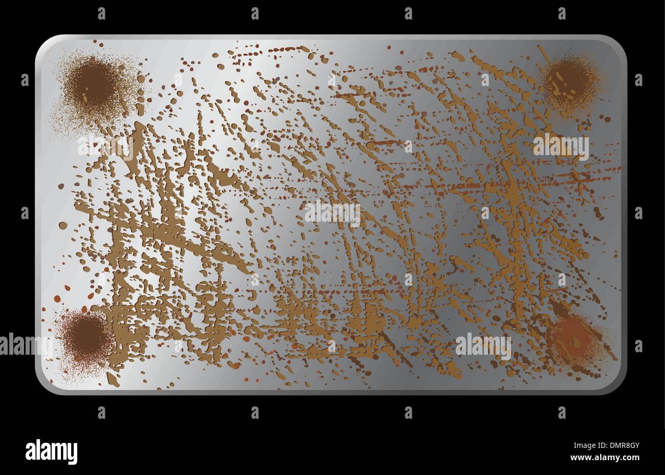 Grunge rust metal surface Stock Vector Images - Alamy