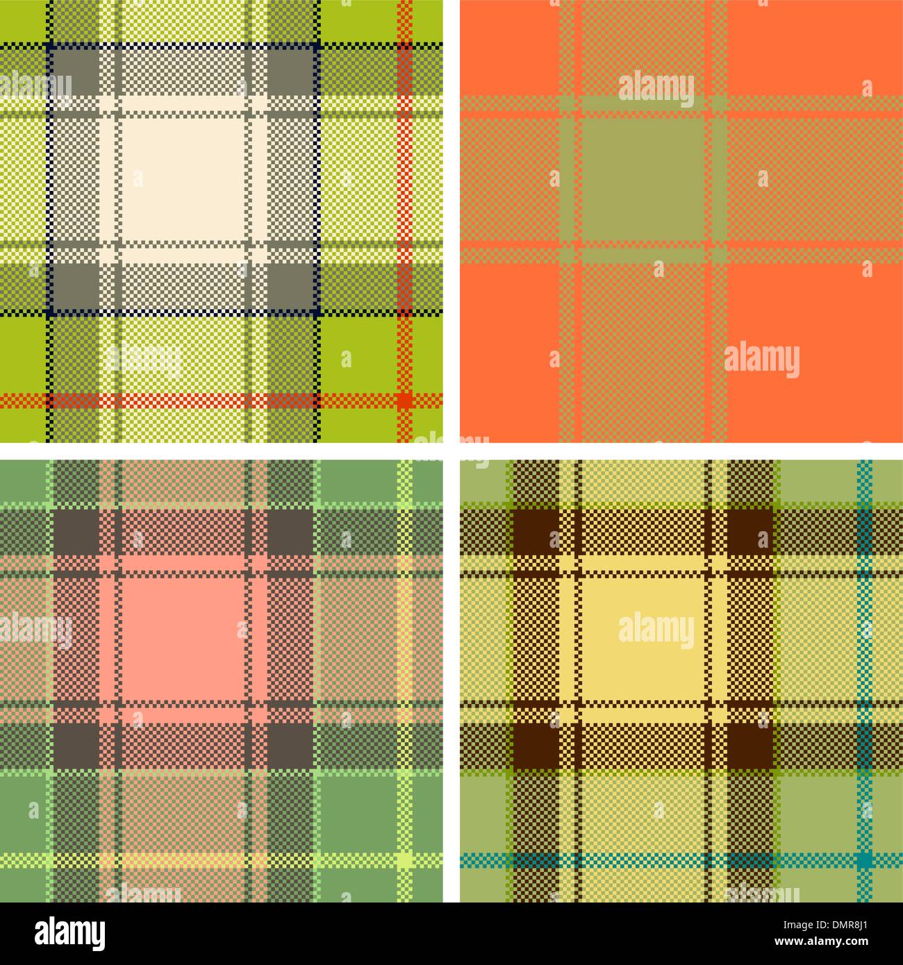 Tartan fabric vector vectors hi-res stock photography and images - Alamy