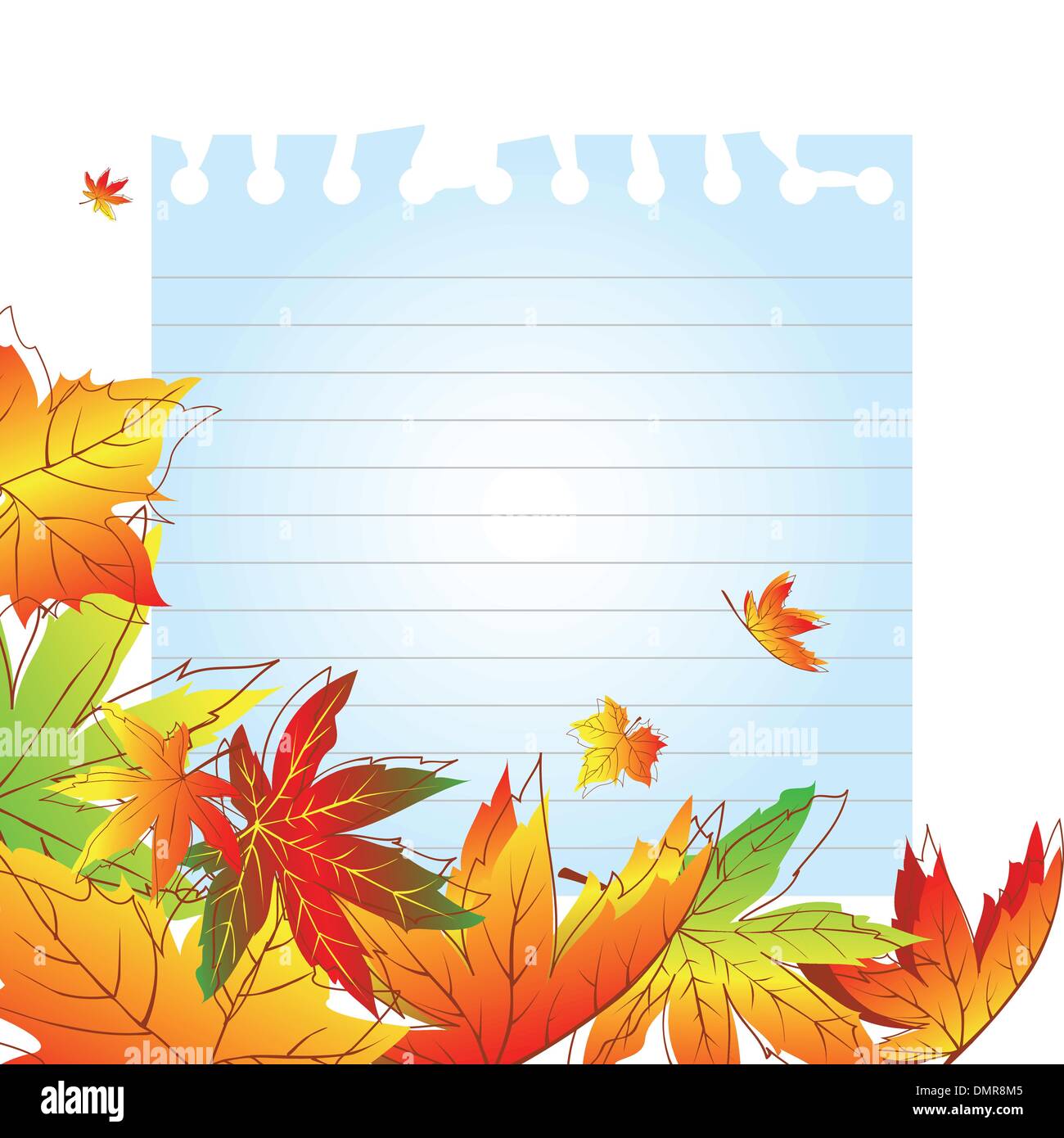 Fall note Stock Vector Images - Alamy