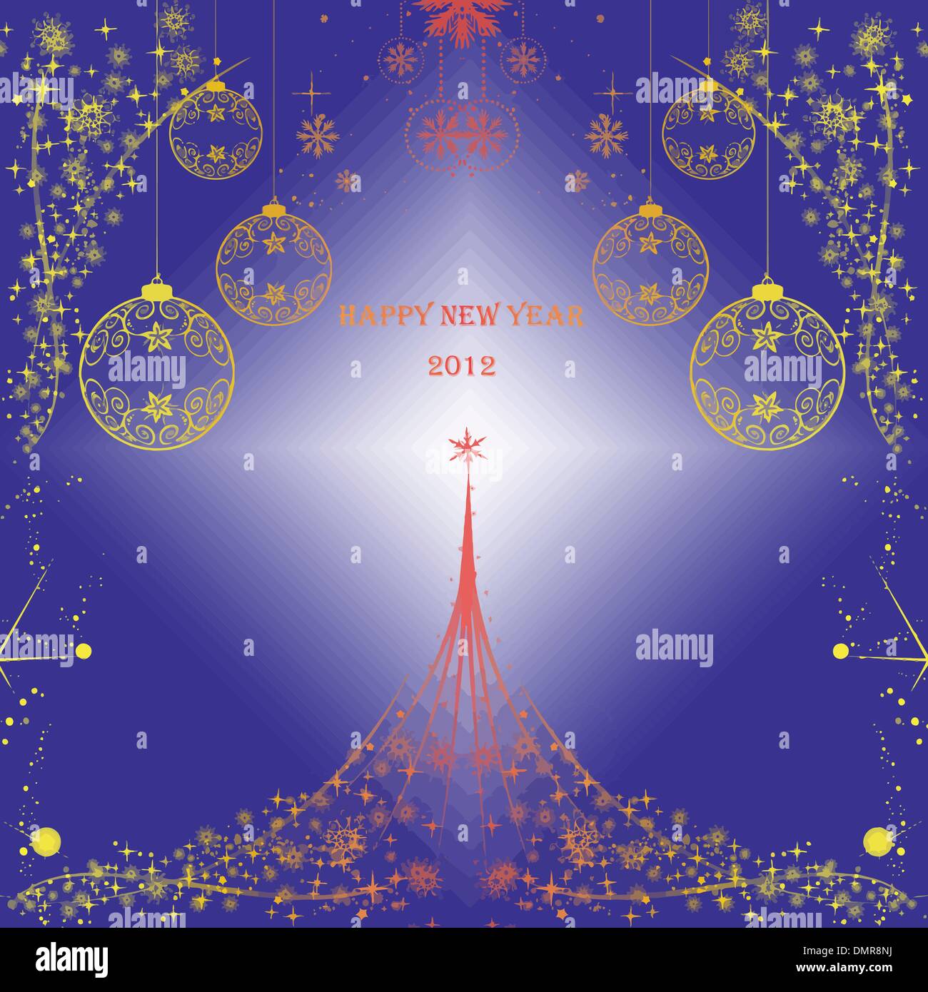 Happy New Year Stock Vector Image & Art - Alamy