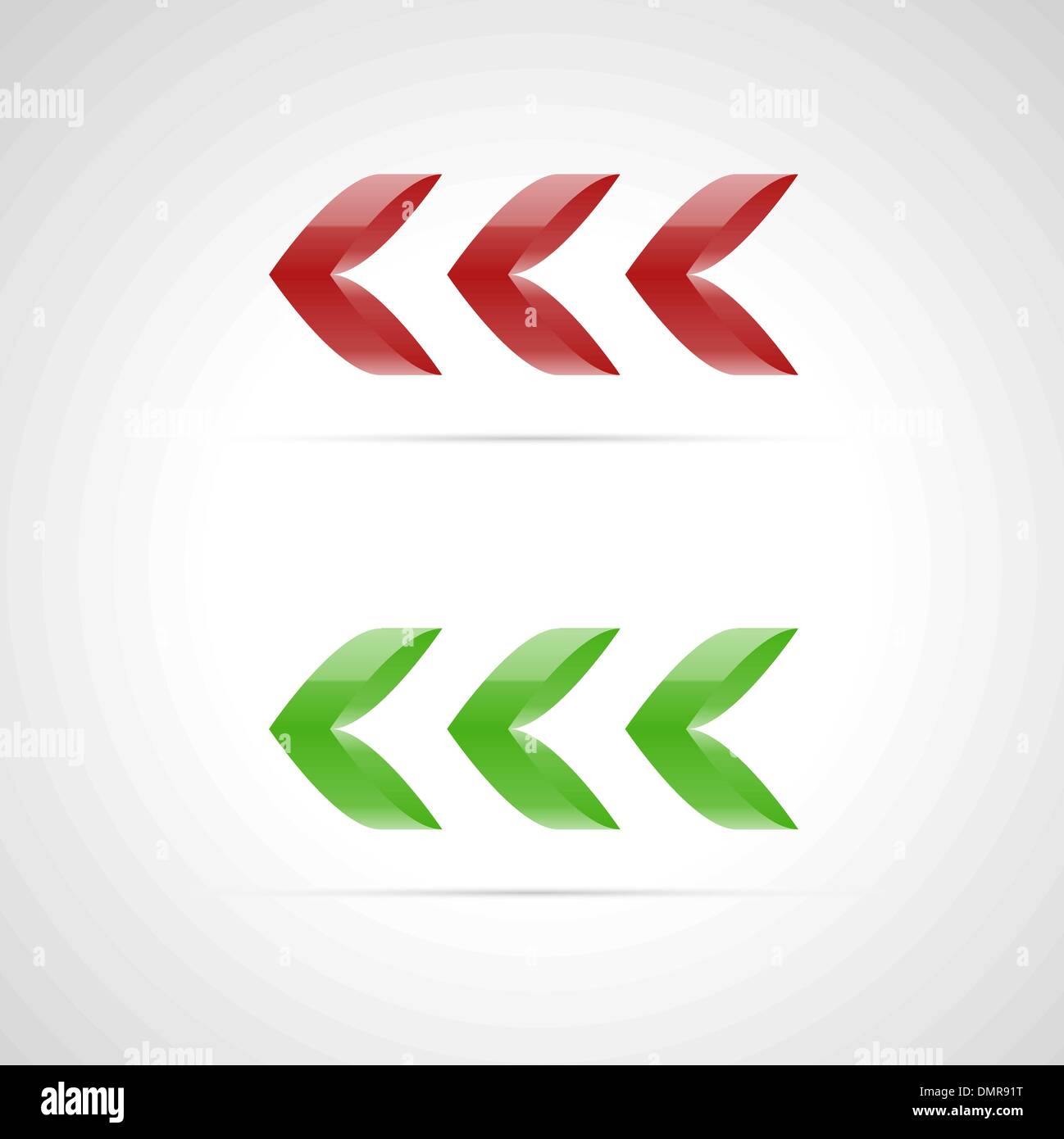 Plastic arrow Stock Vector Images - Alamy