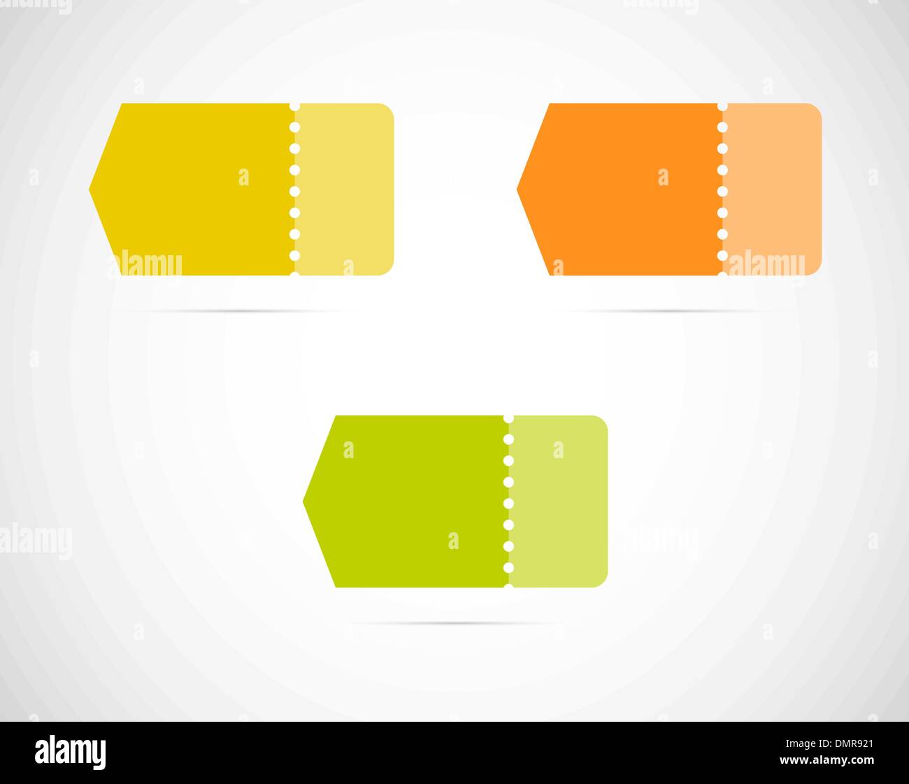 Rectangular blank white color Stock Vector Images - Alamy