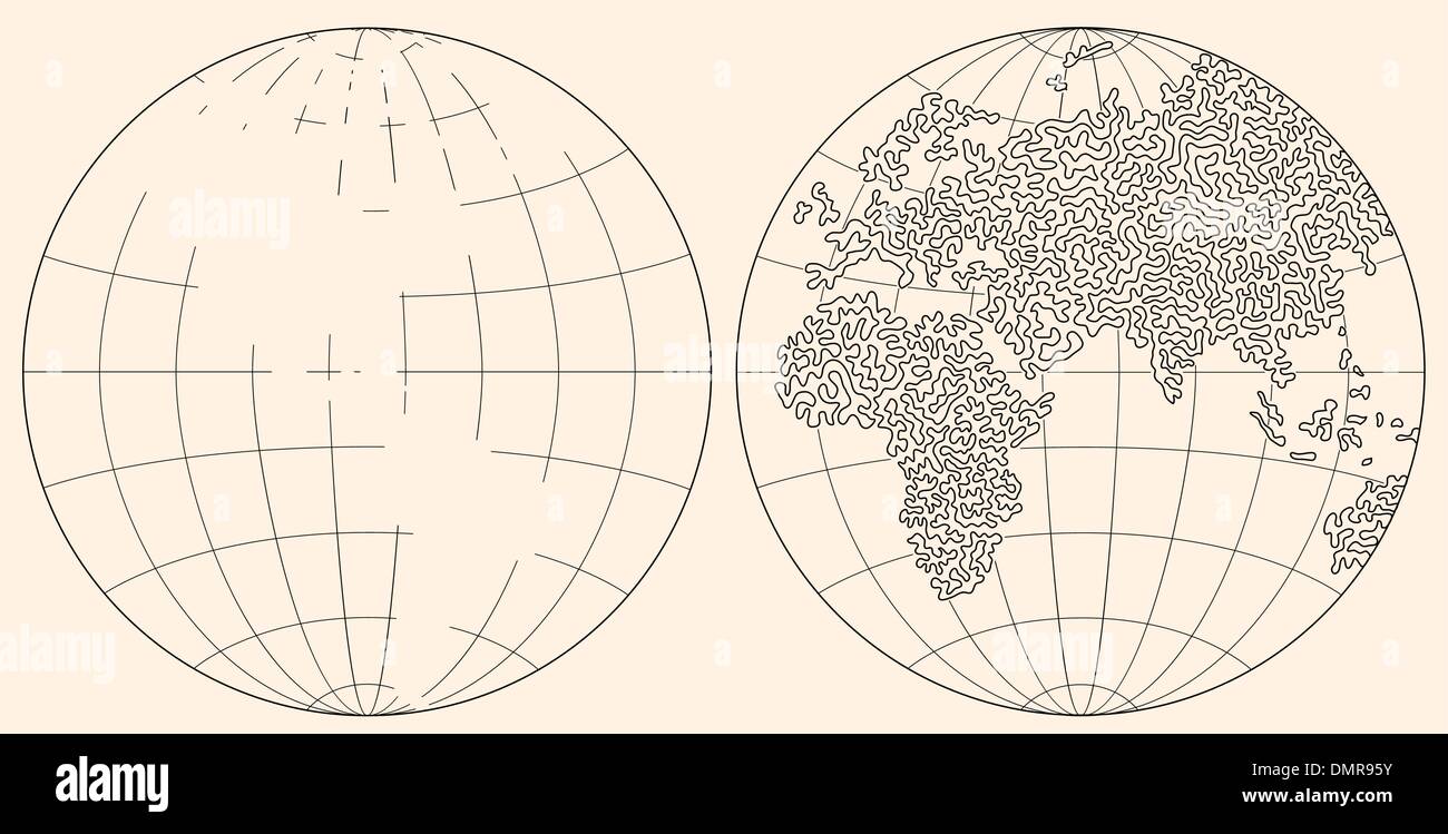 Grid lines map hi-res stock photography and images - Alamy
