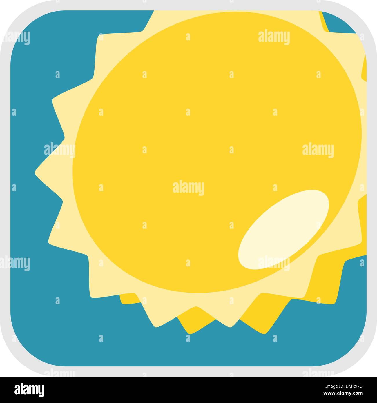 Sun weather illustration Stock Vector Image & Art - Alamy