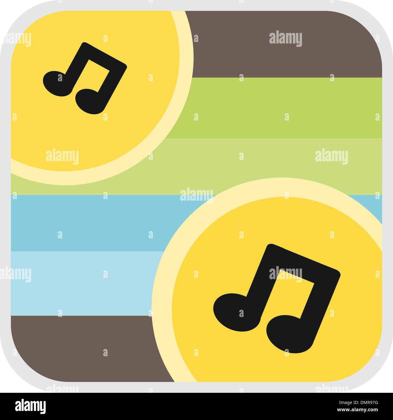 Music icon illustration Stock Vector Image & Art - Alamy