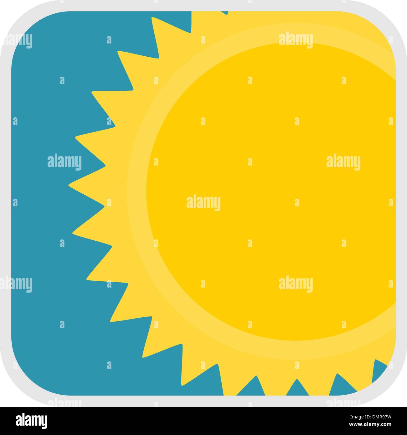 Sun weather illustration Stock Vector Image & Art - Alamy