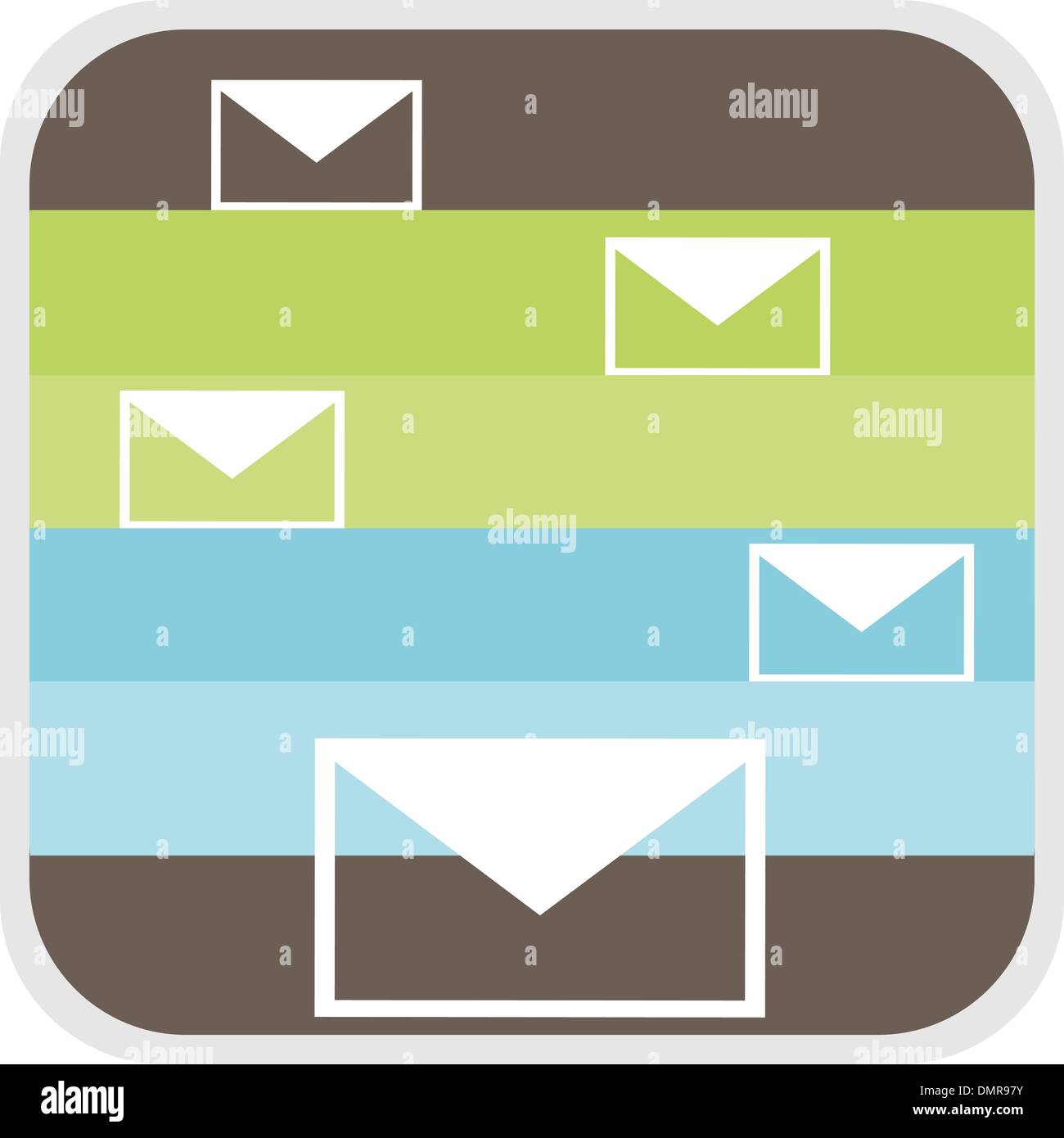 Mail illustration Stock Vector Images - Alamy
