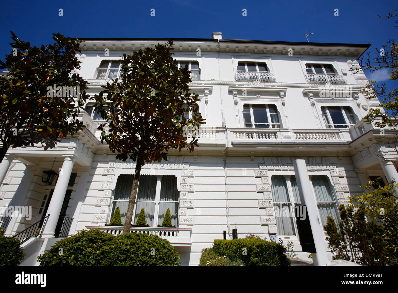The Boltons Street in South Kensington Chelsea London Stock Photo - Alamy
