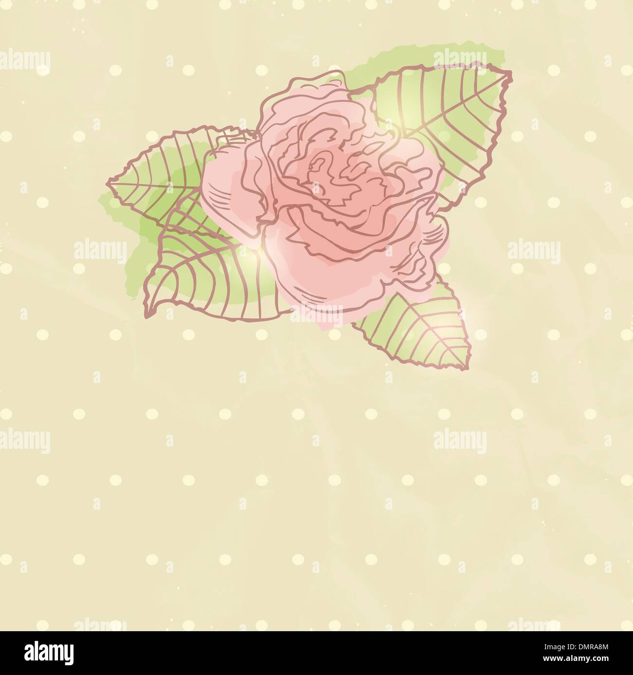 Abstract rose flower. Vector illustration Stock Vector Image & Art - Alamy