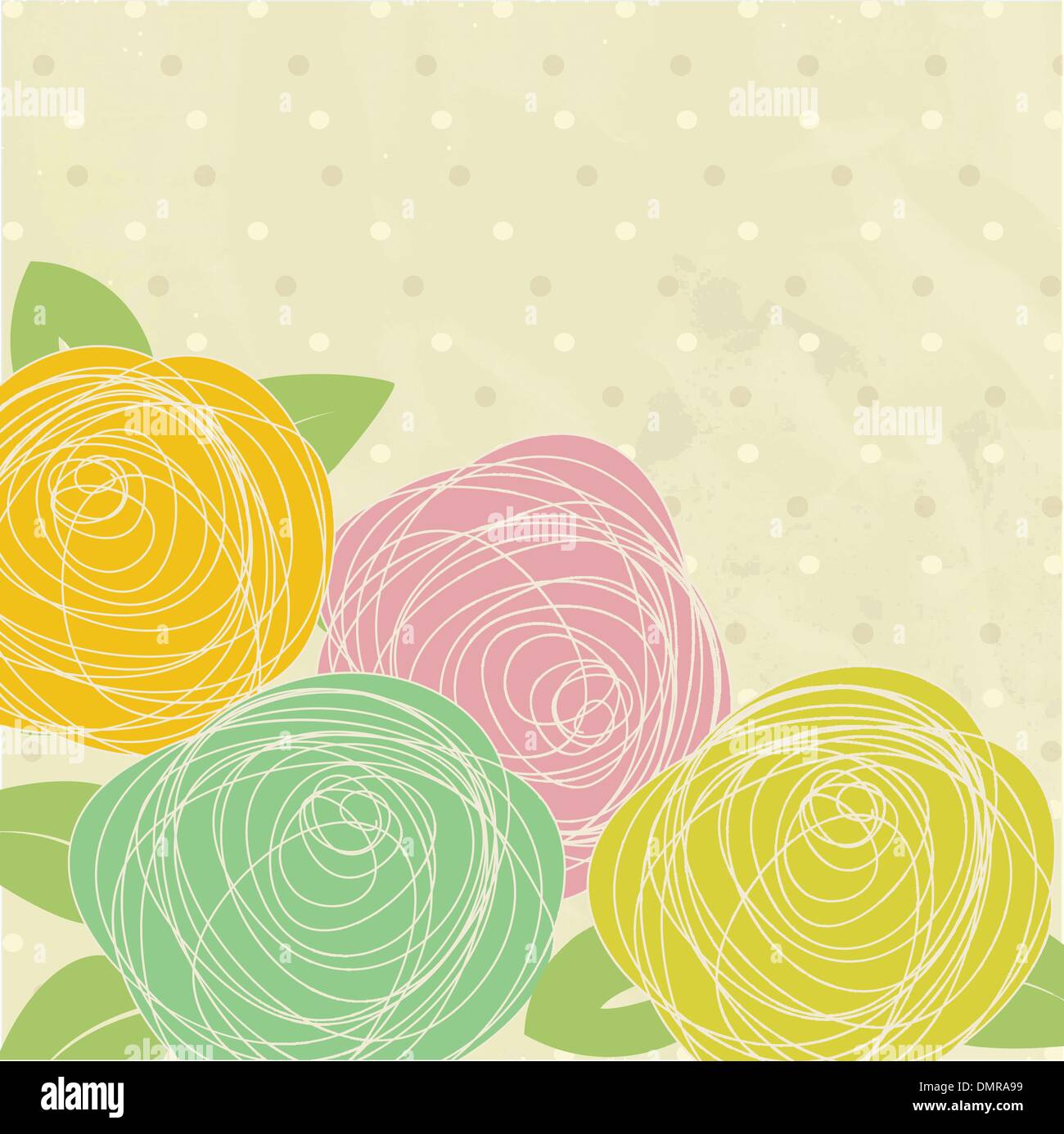 Abstract rose flower. Vector illustration Stock Vector Image & Art - Alamy