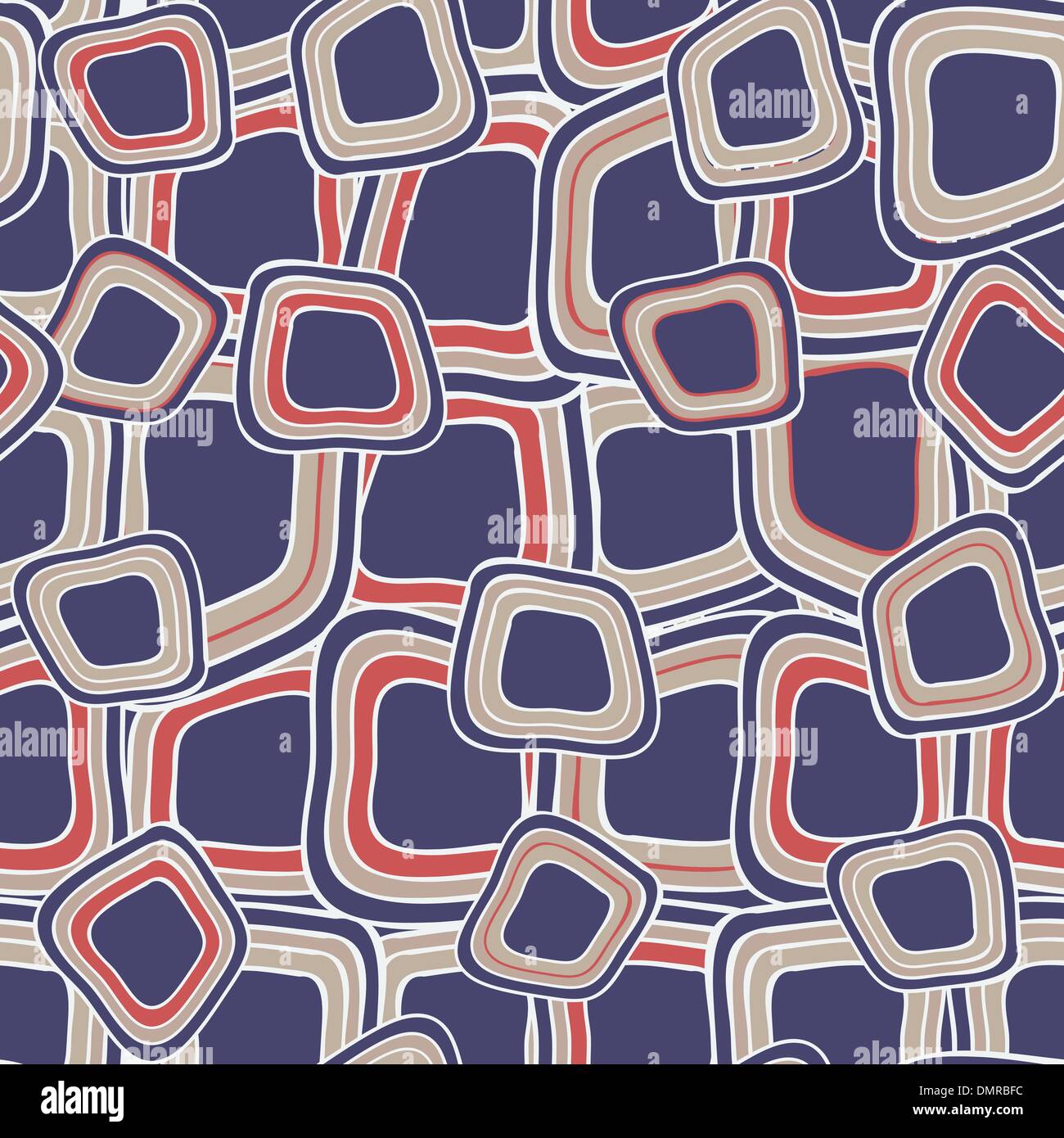 Seamless pattern with hand drawn squares Stock Vector Image & Art - Alamy