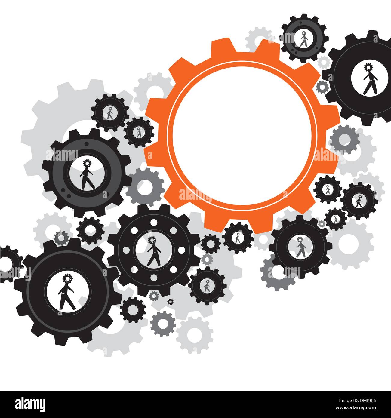 Human gear design Stock Vector Image & Art - Alamy
