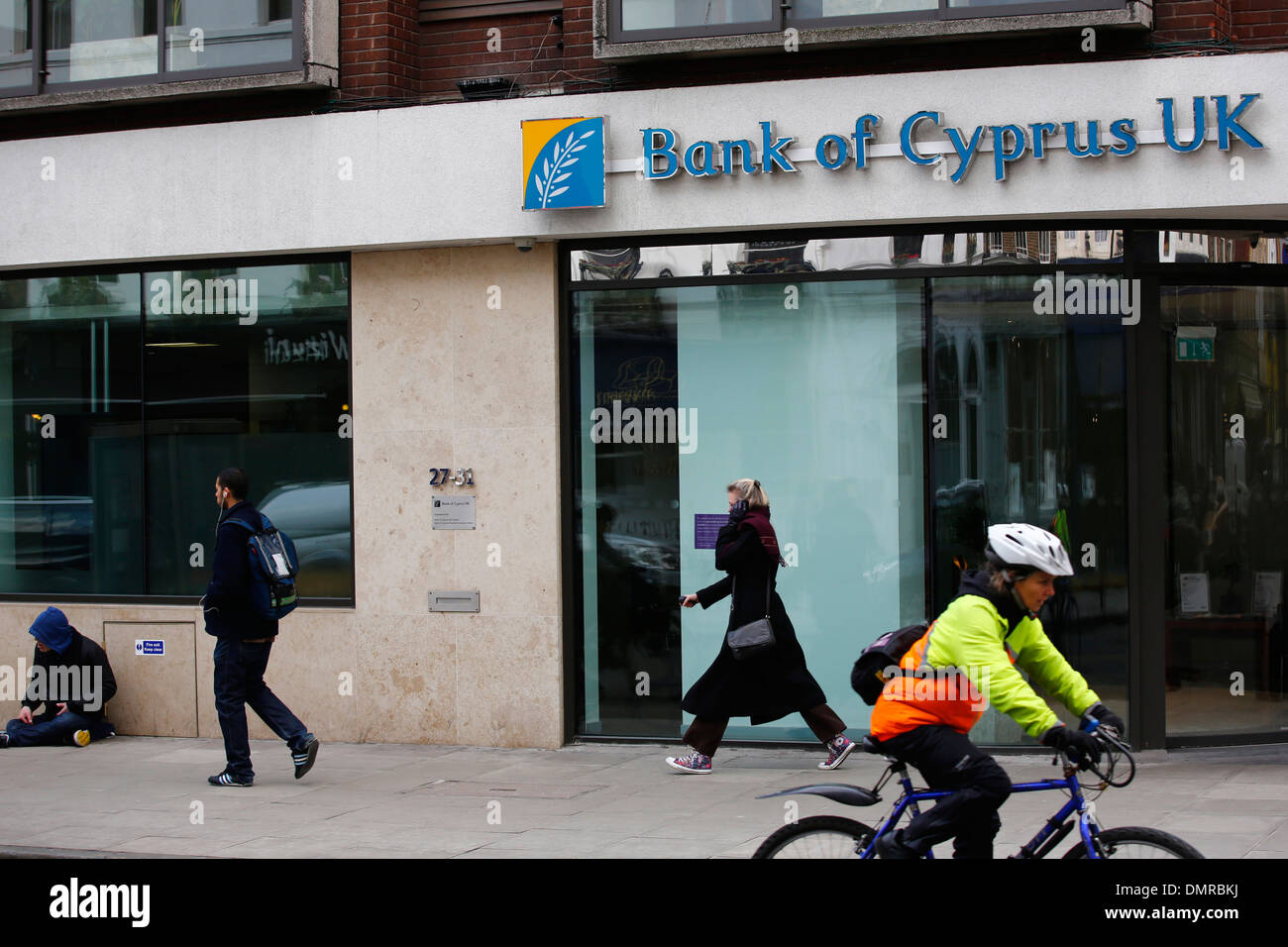 a branch of the Bank of Cyprus in central London Stock Photo - Alamy