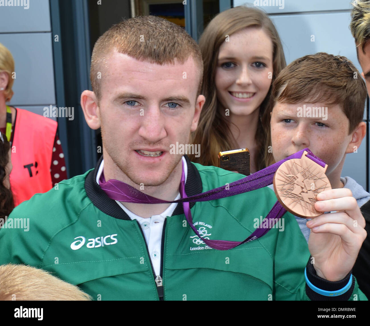 Paddy Barnes Medal winners from Irish Olympic team arrive at Dublin ...
