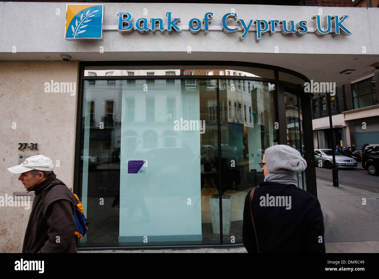 a branch of the Bank of Cyprus in central London Stock Photo - Alamy