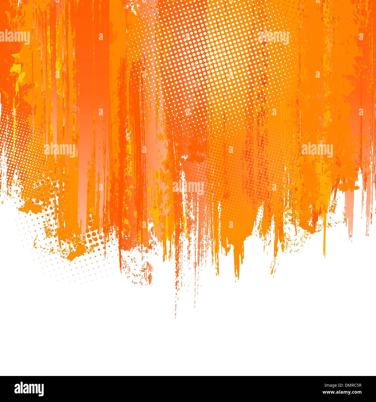 Orange paint splashes background. Vector Stock Vector Image & Art - Alamy