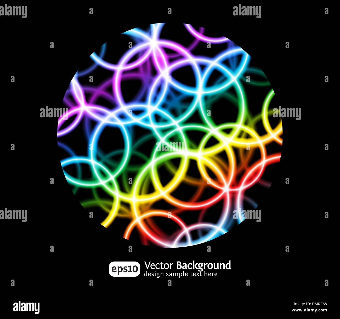 Bright round background Stock Vector Image & Art - Alamy