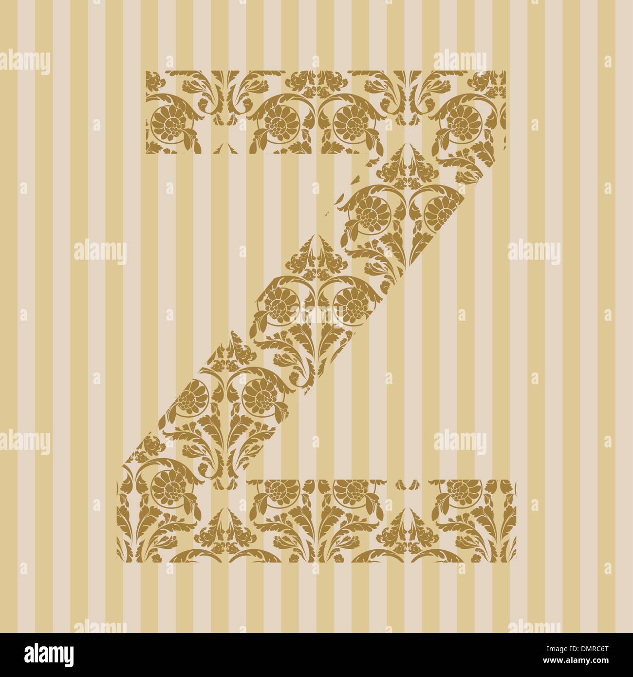 Z font hi-res stock photography and images - Alamy