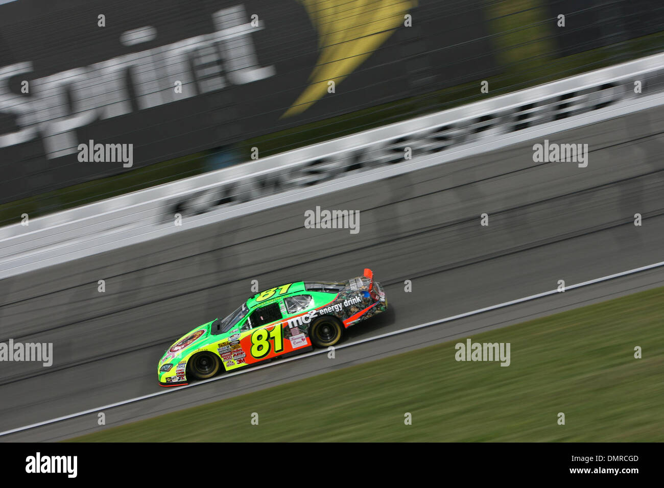 02 October 2009: Patrick Sheltra #81 during practice for the NASCAR ...