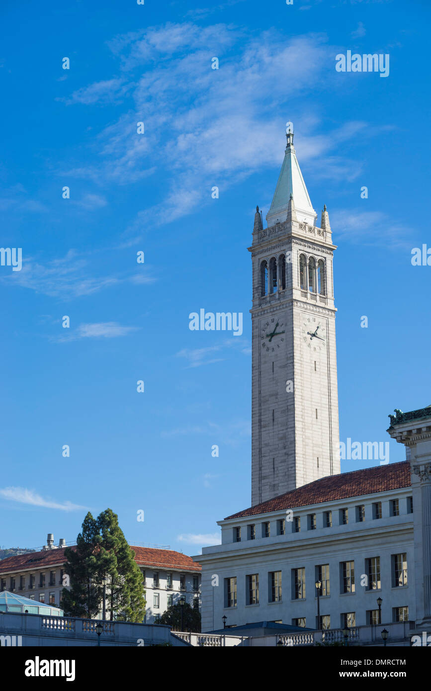 Campanile tower university california berkeley hi-res stock photography ...