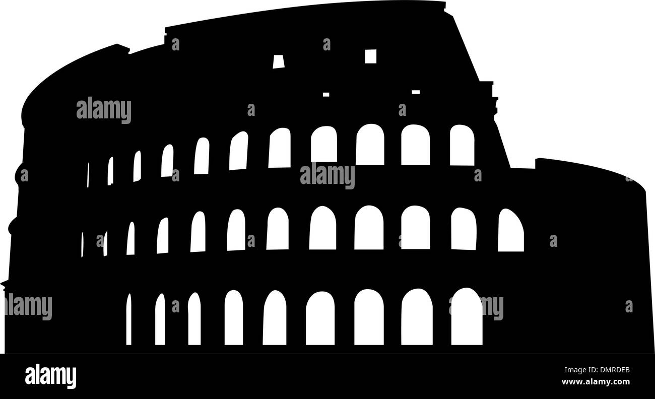 Roman coliseum design Stock Vector Images - Alamy