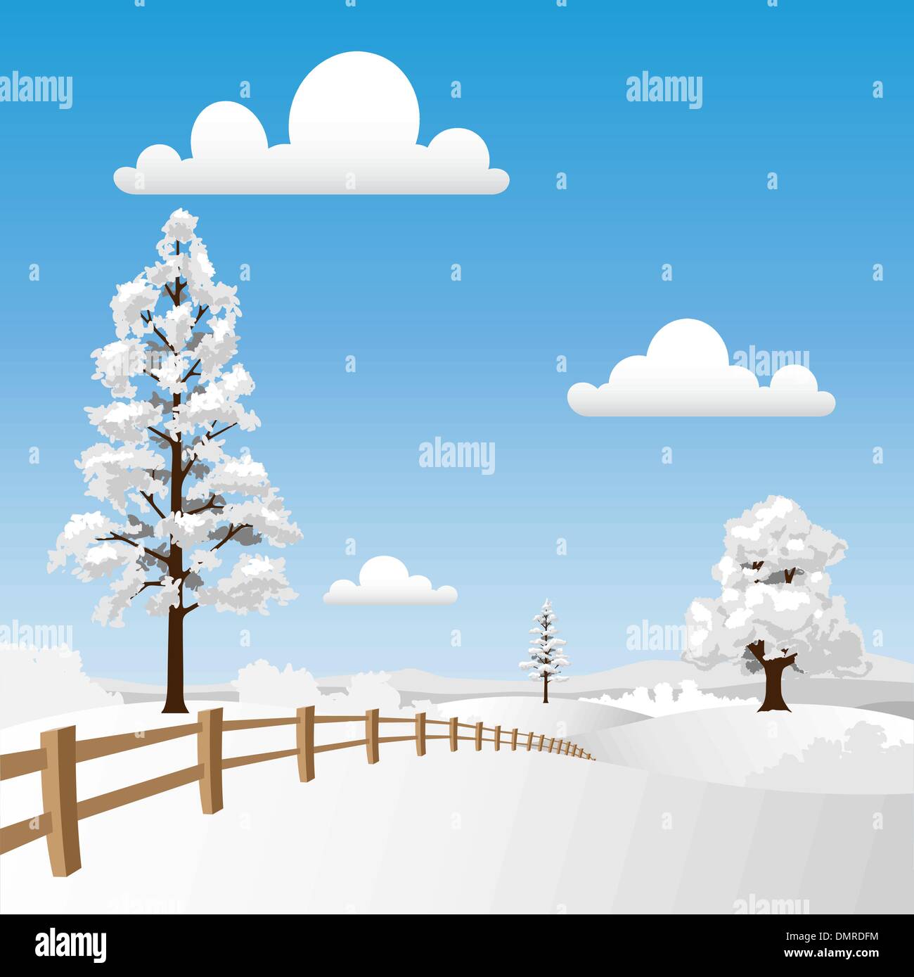 Illustration landscape Stock Vector Images - Alamy