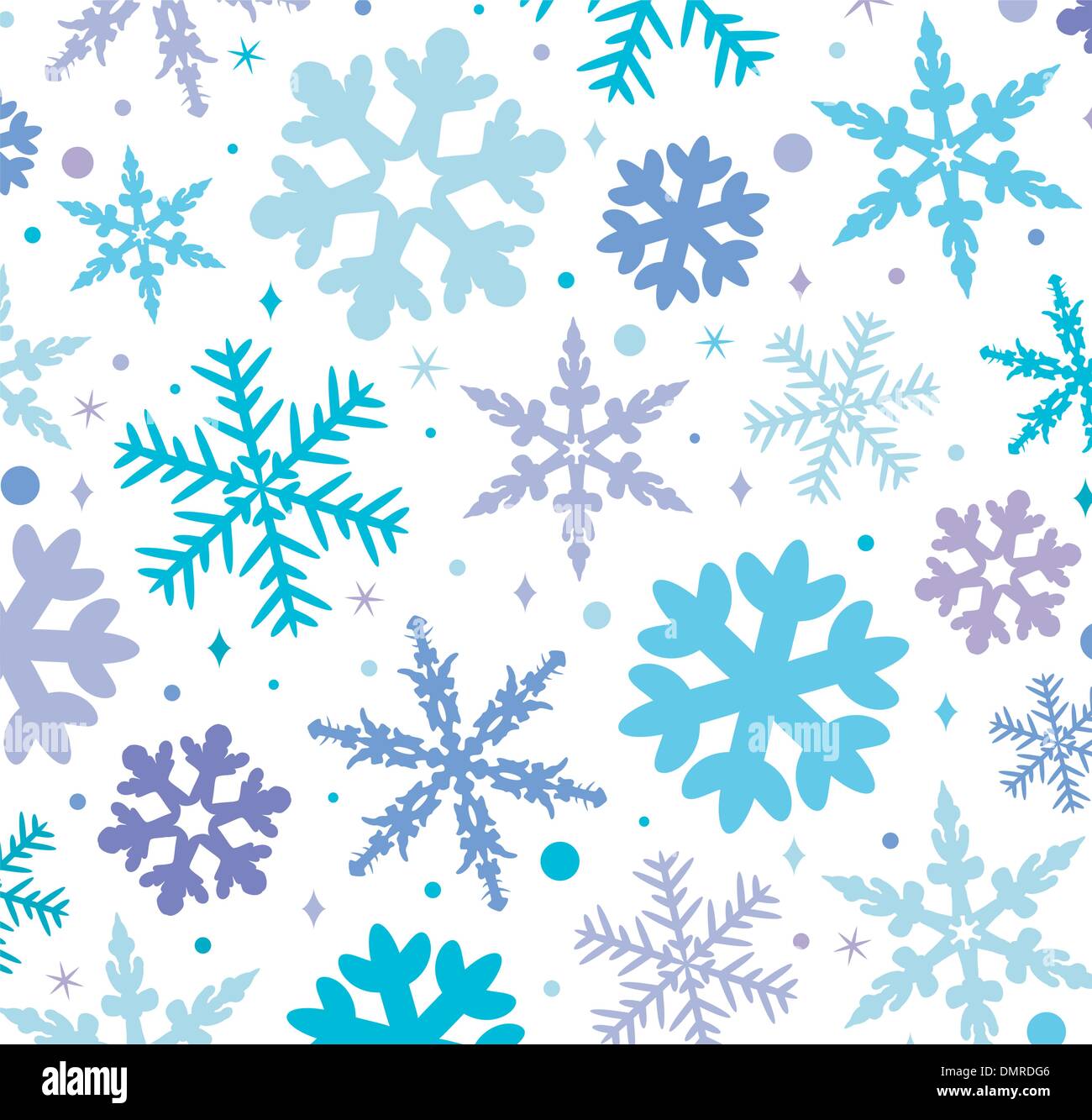 winter background with snowflakes Stock Vector Image & Art - Alamy
