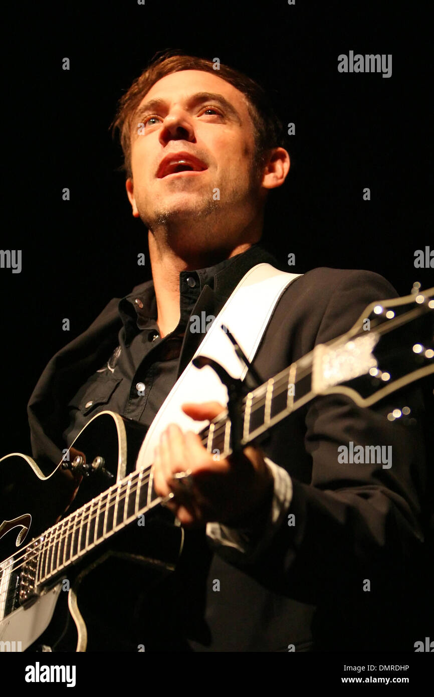 The American Rock band The Airborne Toxic Event's lead singer Mikel ...