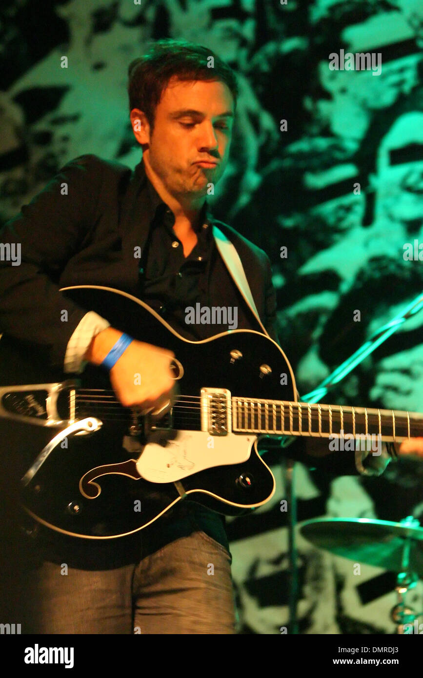 The American Rock band The Airborne Toxic Event's lead singer Mikel ...