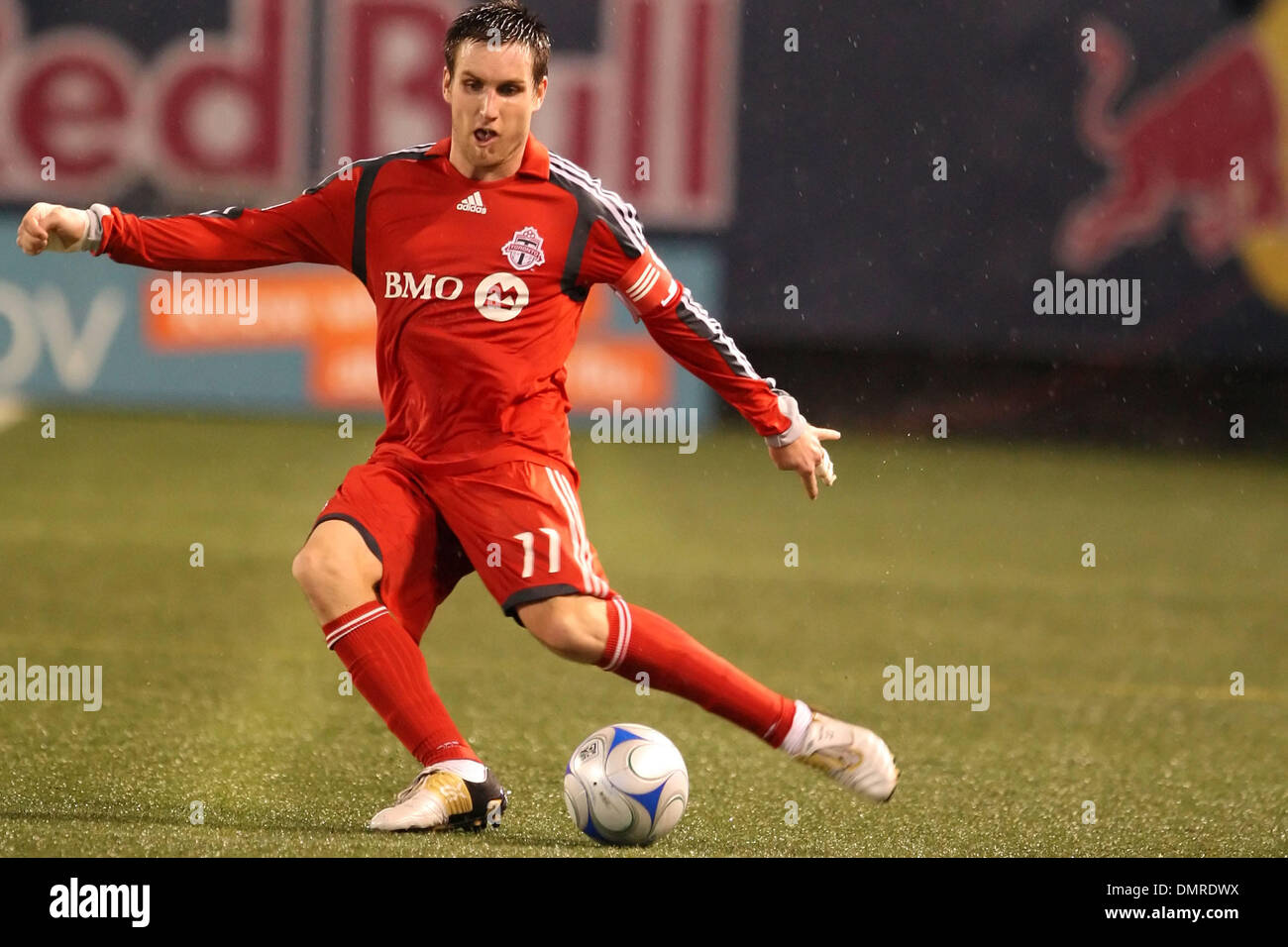 Toronto FC #11 captain Jim Brennan.The New York Red Bulls defeated ...