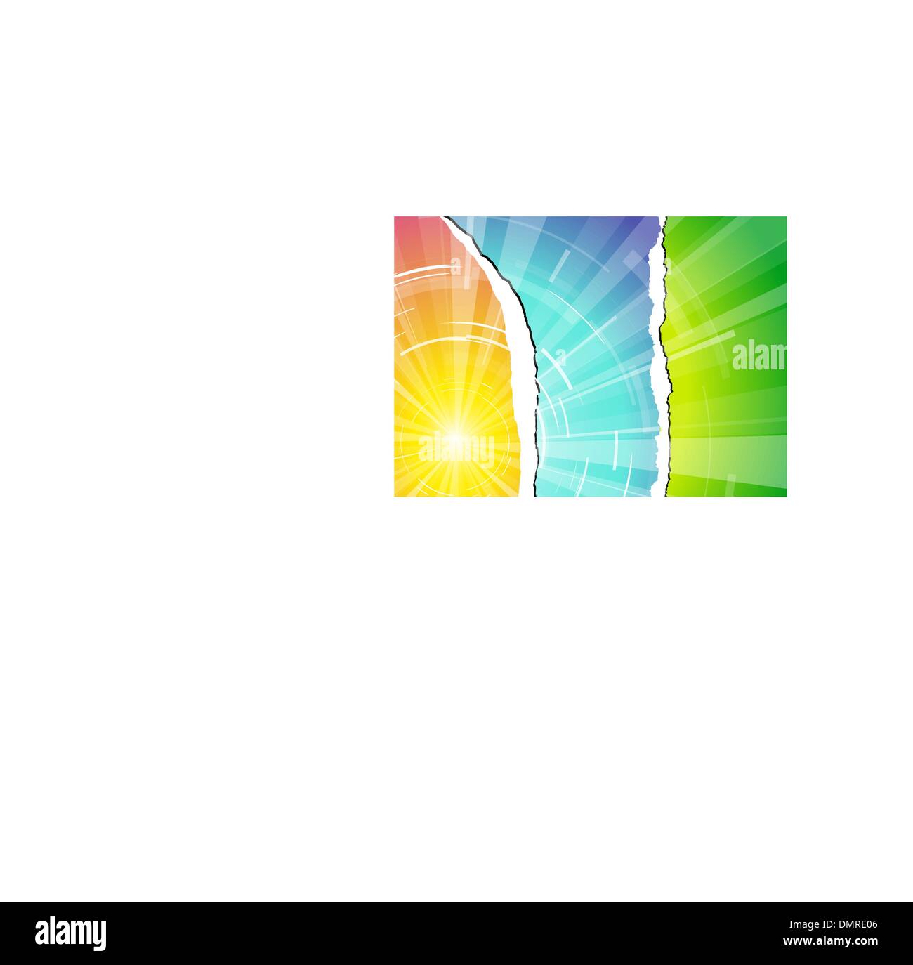 Sky with sun light Cut Out Stock Images & Pictures - Alamy