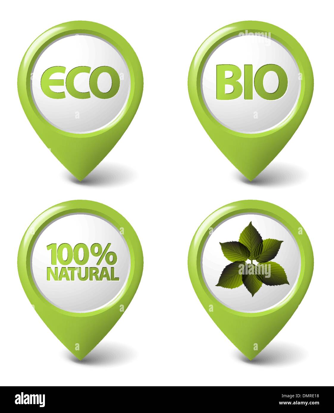 Ecology leaf green bio organic eco hi-res stock photography and images ...