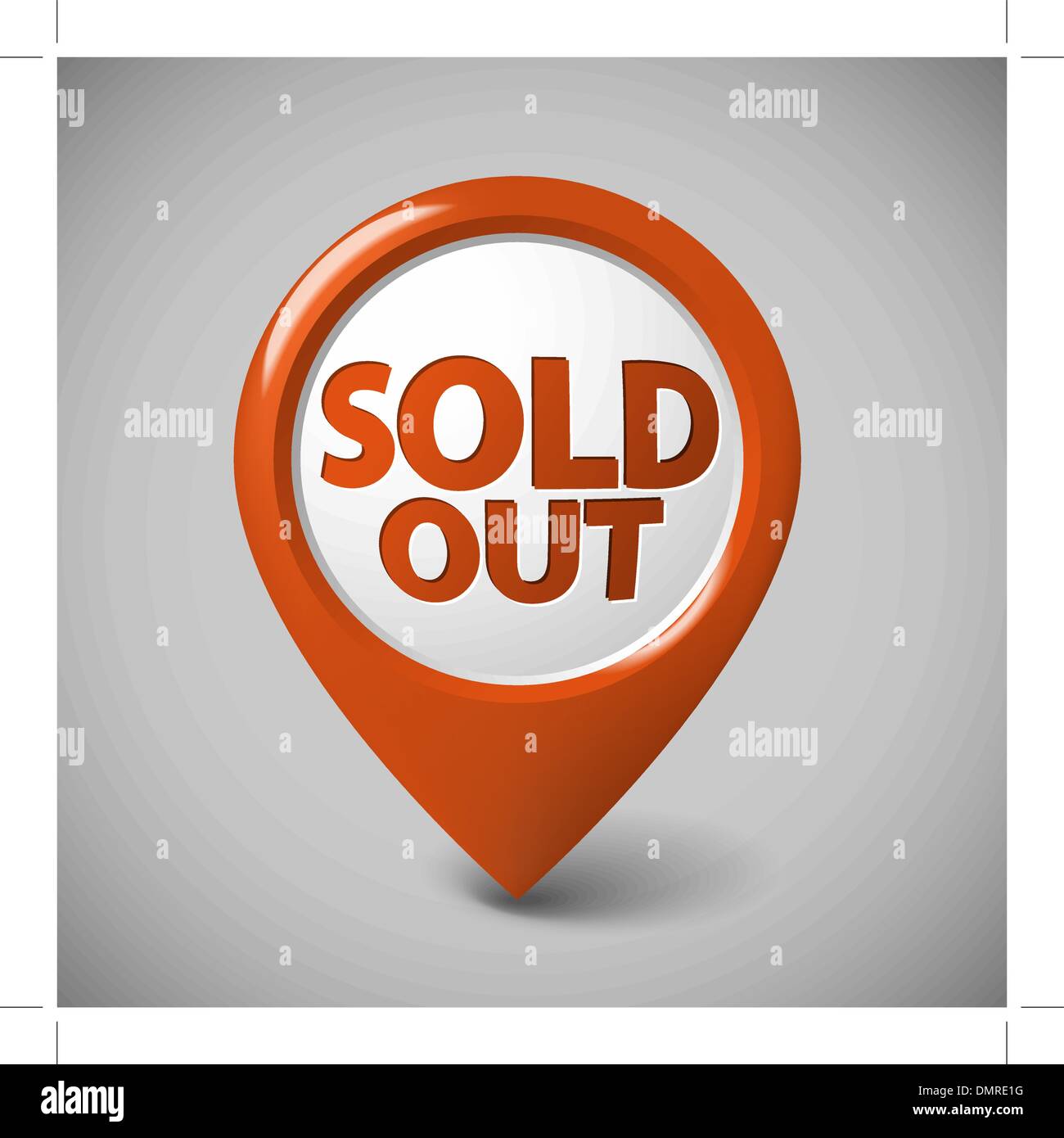 Sold out symbol Stock Vector Images - Alamy