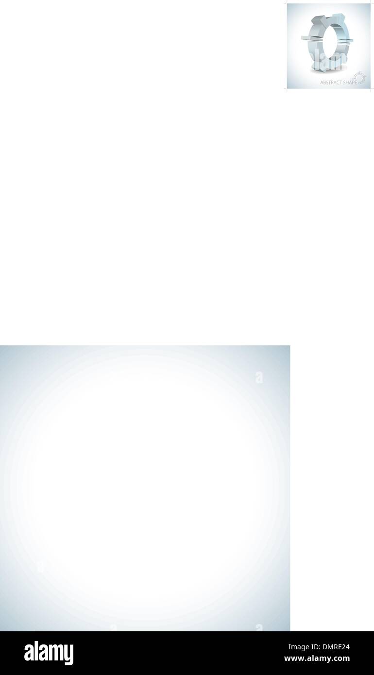 Abstract 3d shape hi-res stock photography and images - Alamy