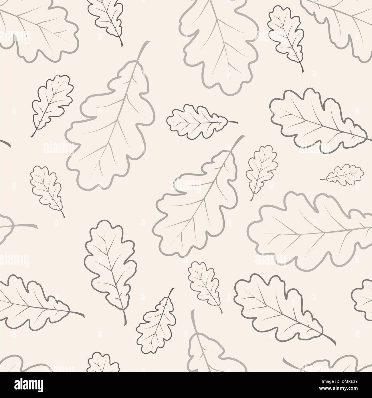 Oak pattern Stock Vector Images - Alamy