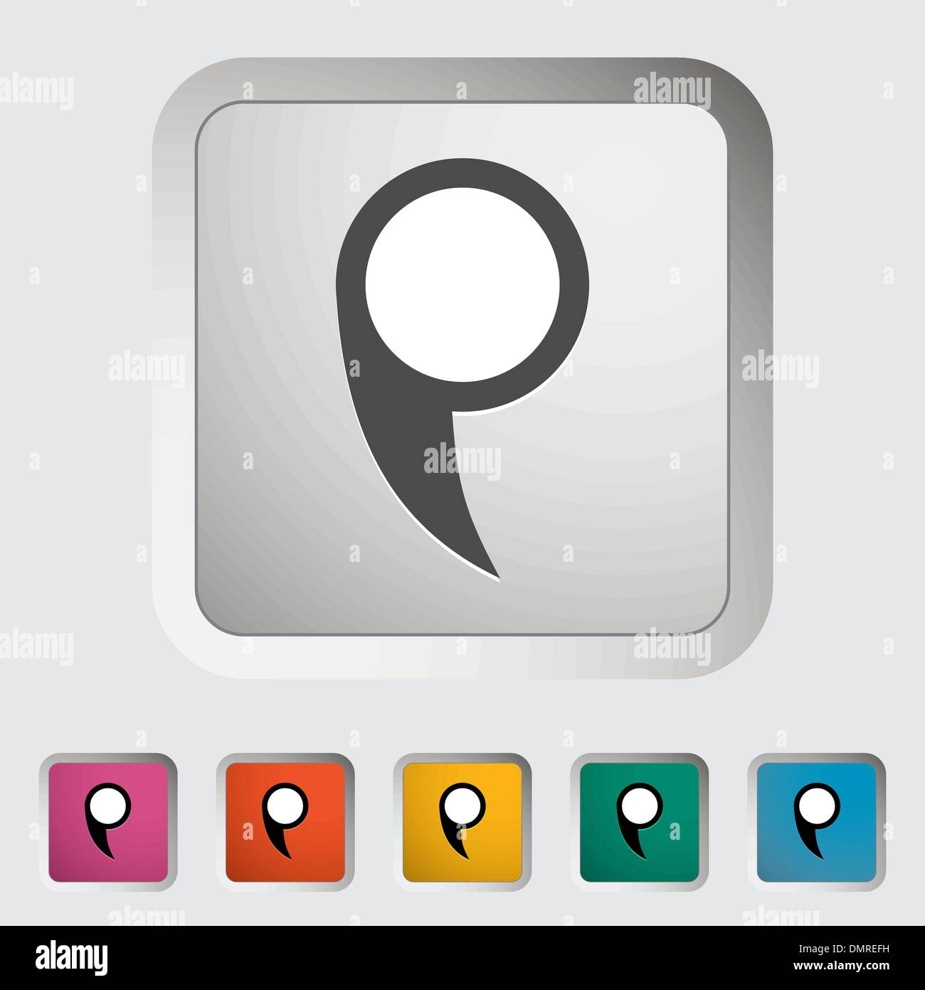 Map pin vector vectors hi-res stock photography and images - Alamy