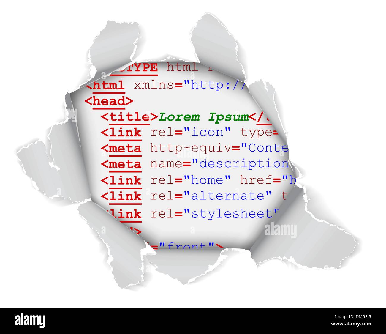 Code hole hi-res stock photography and images - Alamy