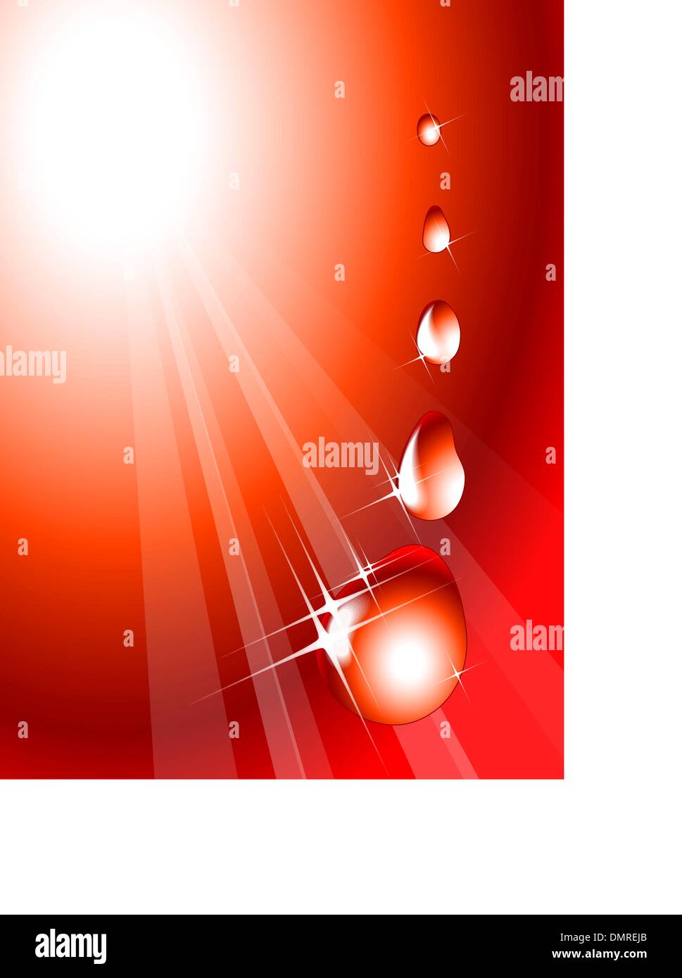 Water drops - abstract background Stock Vector Image & Art - Alamy